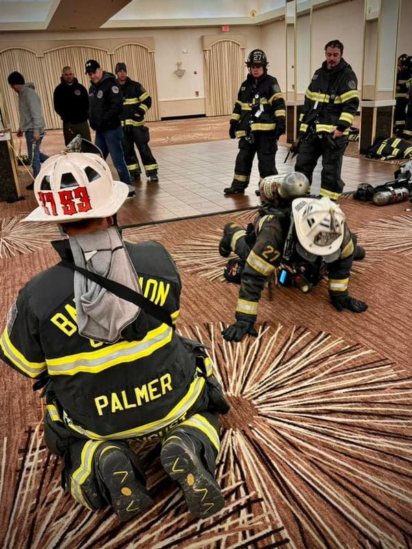 Last evening training - Palmer Municipal Fire Department