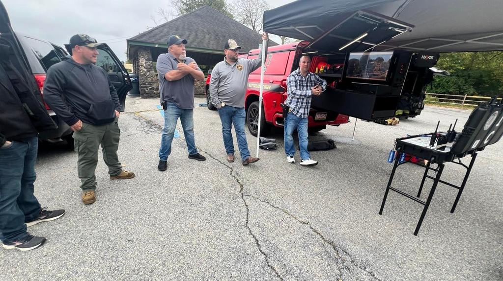 The PMFD Drone Unit, in collaboration with Easton Police, Bushkill ...